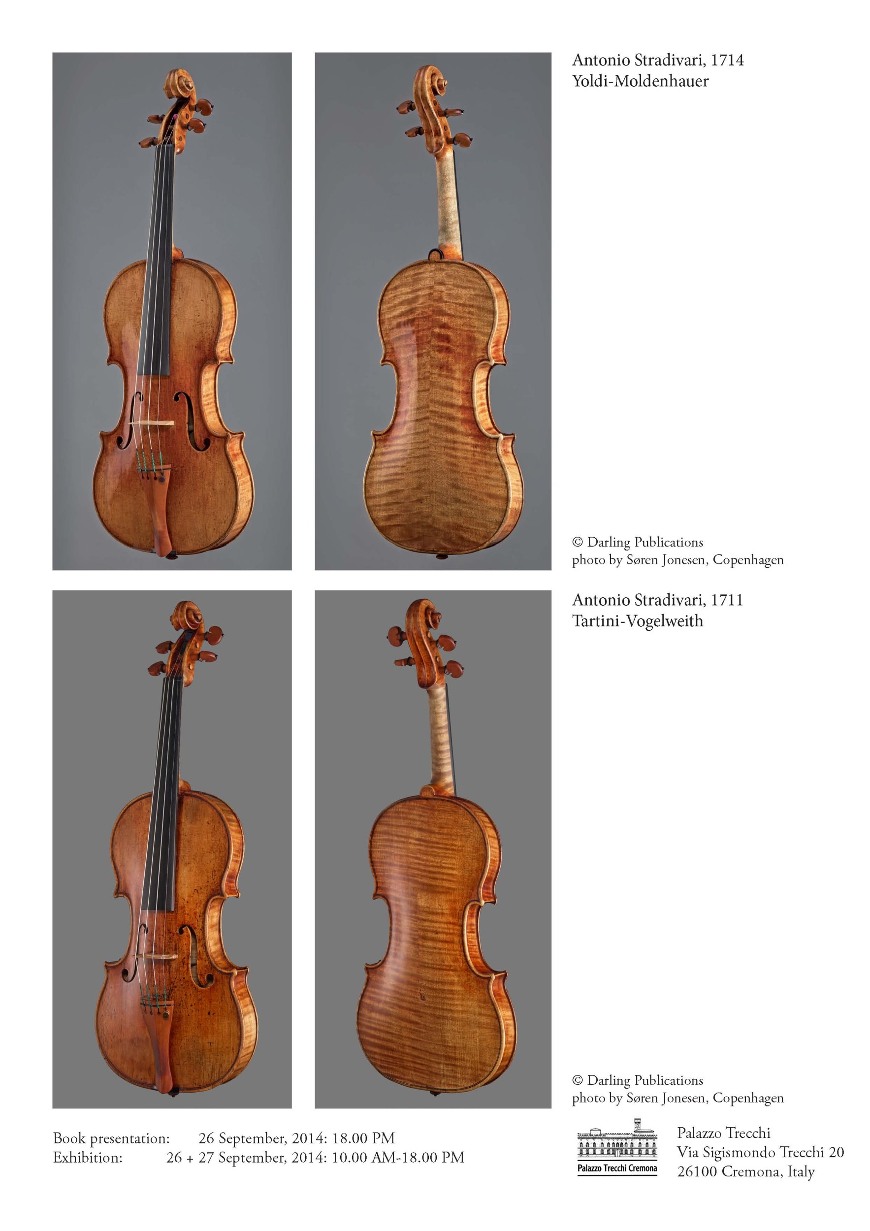 The 2014 Stradivari Exhibition and Book Presentation at Palazzo Trecchi ...